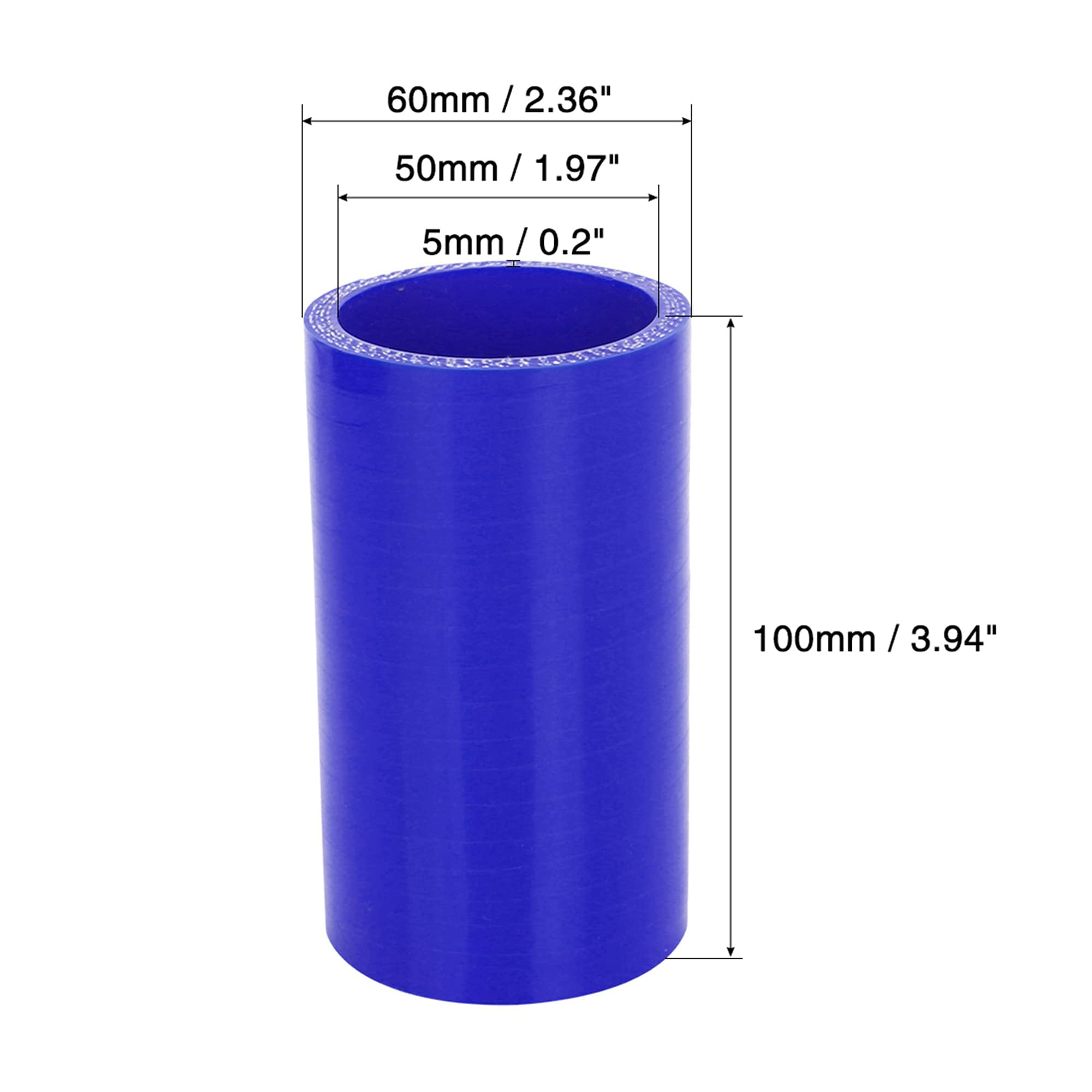 Performance Radiator Hose 50mm ID Straight Silicone Hose Coupler – 4 ...