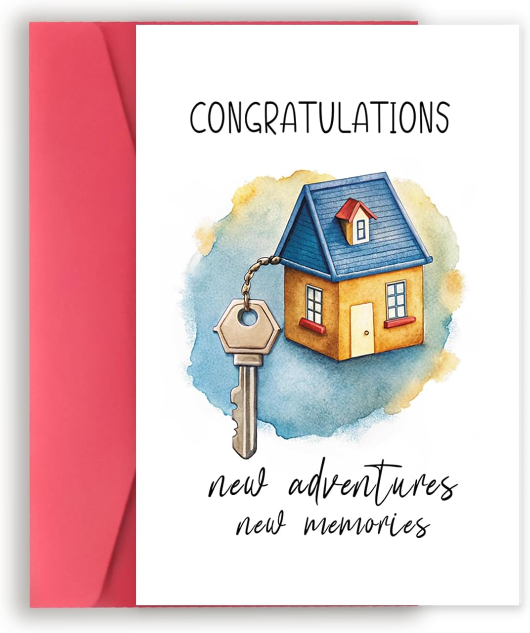 Amazon.com : Stuff4 Happy New Home Card Funny - Normal Neighbours ...