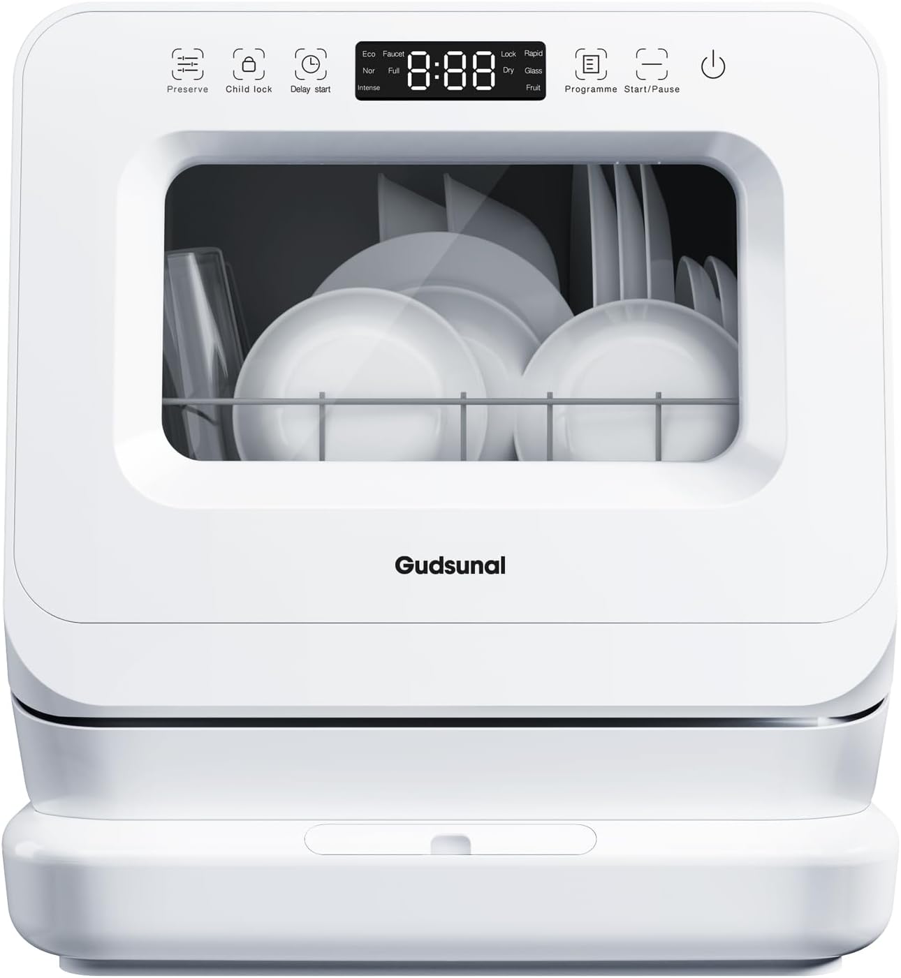 Amazon.com: SPT SD-2213W Compact Countertop Dishwasher - Portable ...