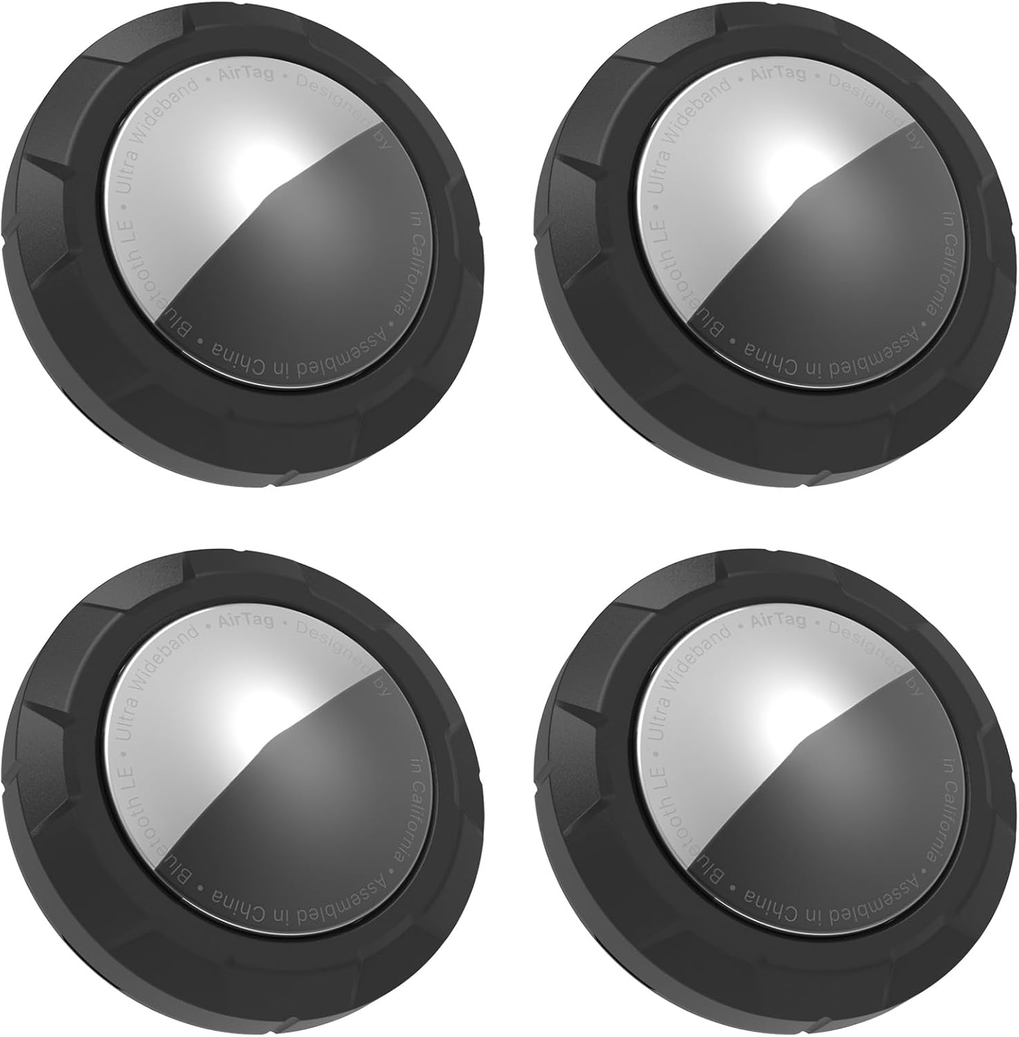 Amazon.com: Azzcony Airtag Holder 4 Packs Air Tag with Adhesive Sticker ...