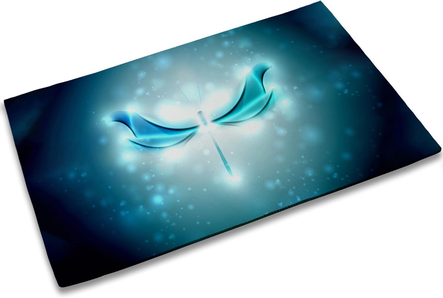 Amazon.com: TUBAMQ Welcome Dragonfly Doormat Indoor Outdoor Patio Blue ...