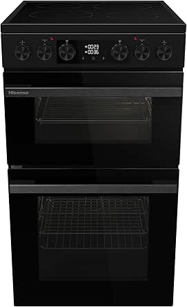 Hisense HDCEC5C10B Freestanding Ceramic Electric Cooker with Double ...