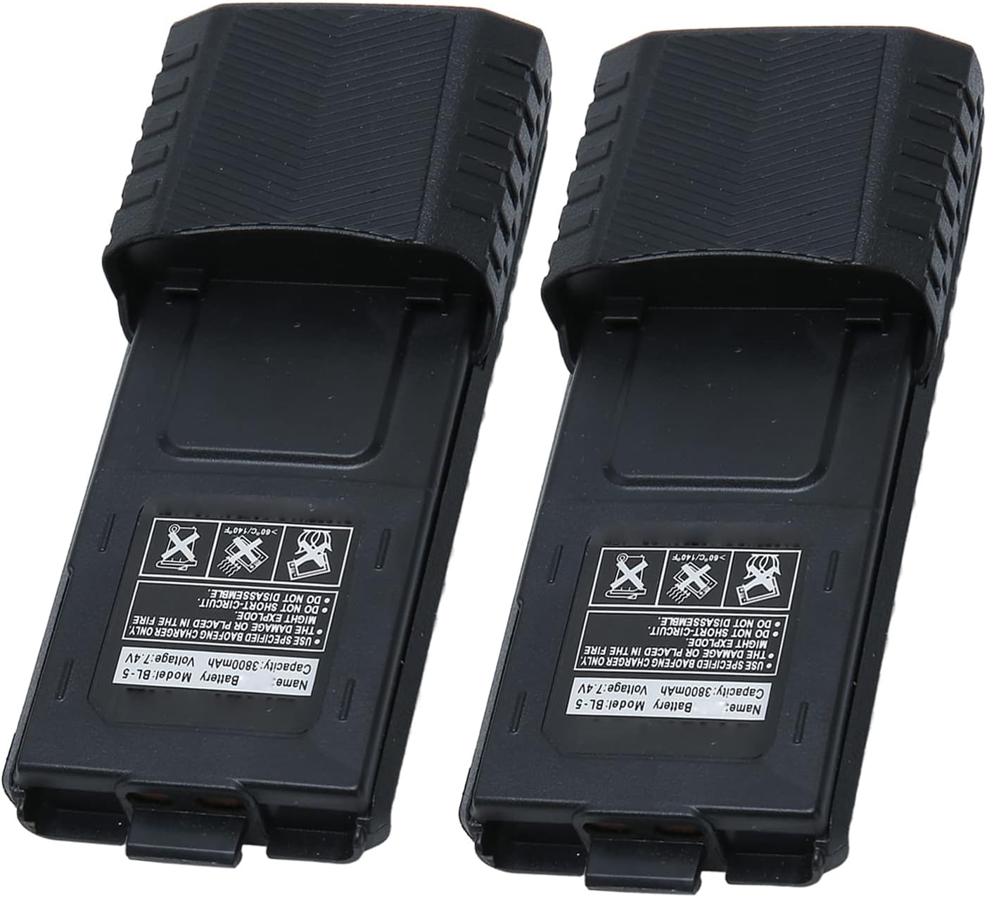 2pcs BL 5 3800mAh Li Ion Battery Pack, BL 5 High Capacity Extended ...