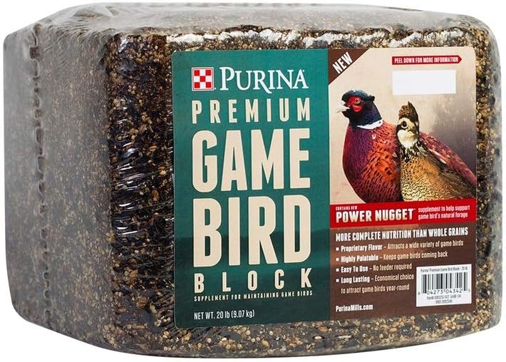 Amazon.com : Purina | Game Bird Block | Nutritionally Complete Wild ...