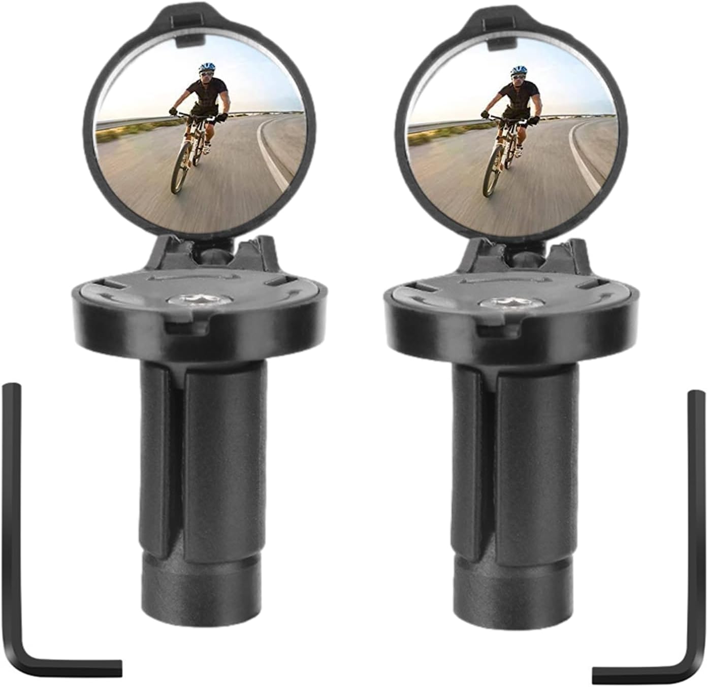 ZEFAL 2 x Specchietti Bici Spin 15-2 x Specchietto Retrovisore Bici ...