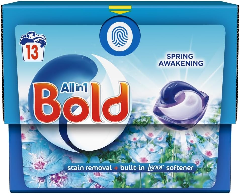 Bold All in 1 Pods Spring Awakening 13 Washes : Amazon.co.uk: Grocery