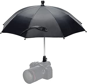 DSLR Mirrorless Camera Hot Shoe Umbrella Rain Cover Protector Sunshade ...
