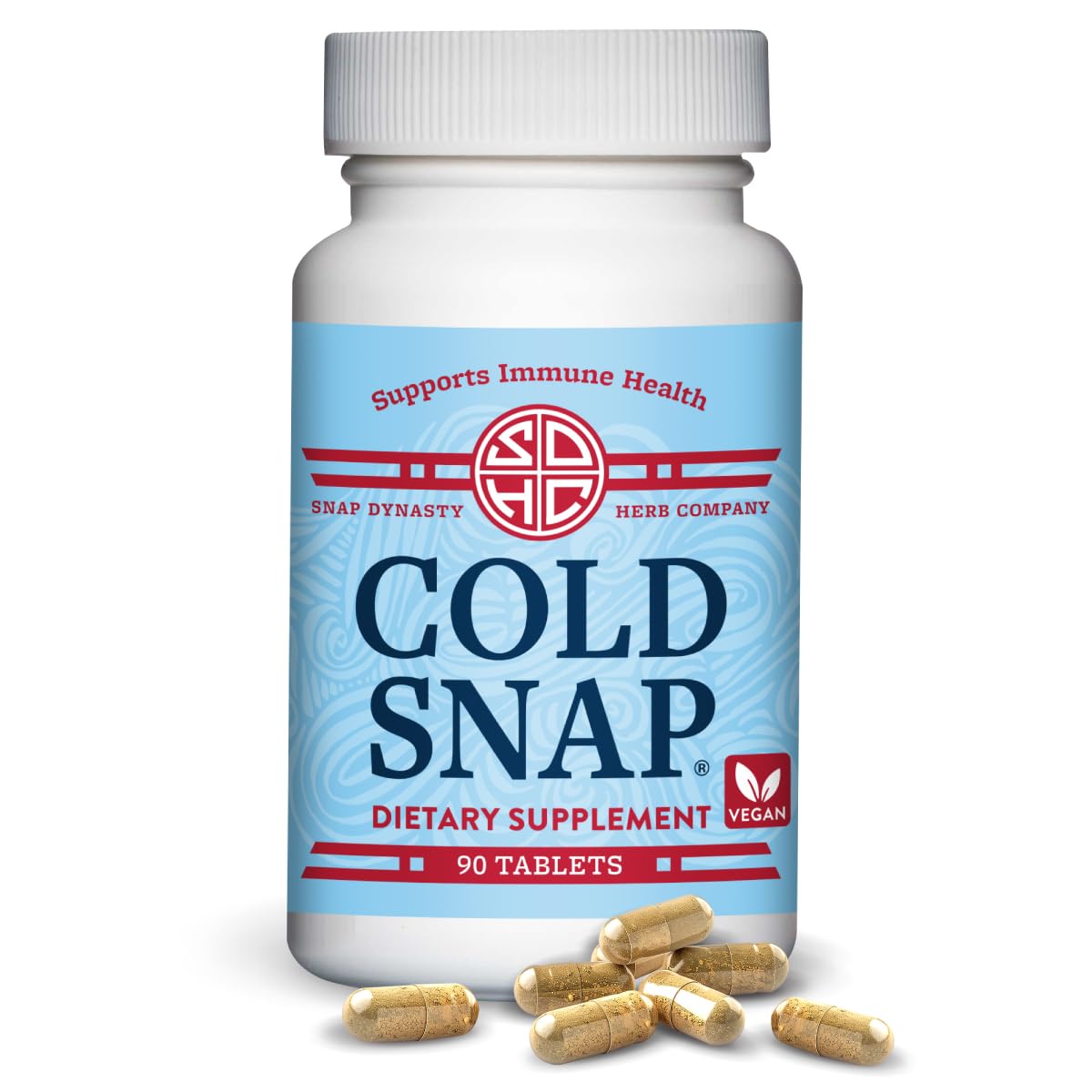 Amazon.com: Snap Dynasty Cold Snap - 90ct Tablets, Pack of 1 - Vegan ...