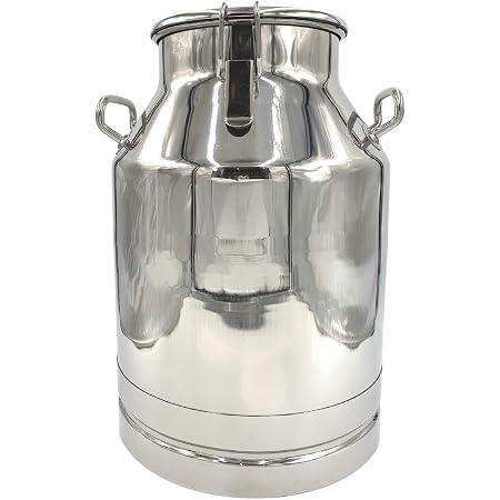 Amazon.com: Stainless Steel(304 Grade) Milk, Maple Syrup Transport Cans ...