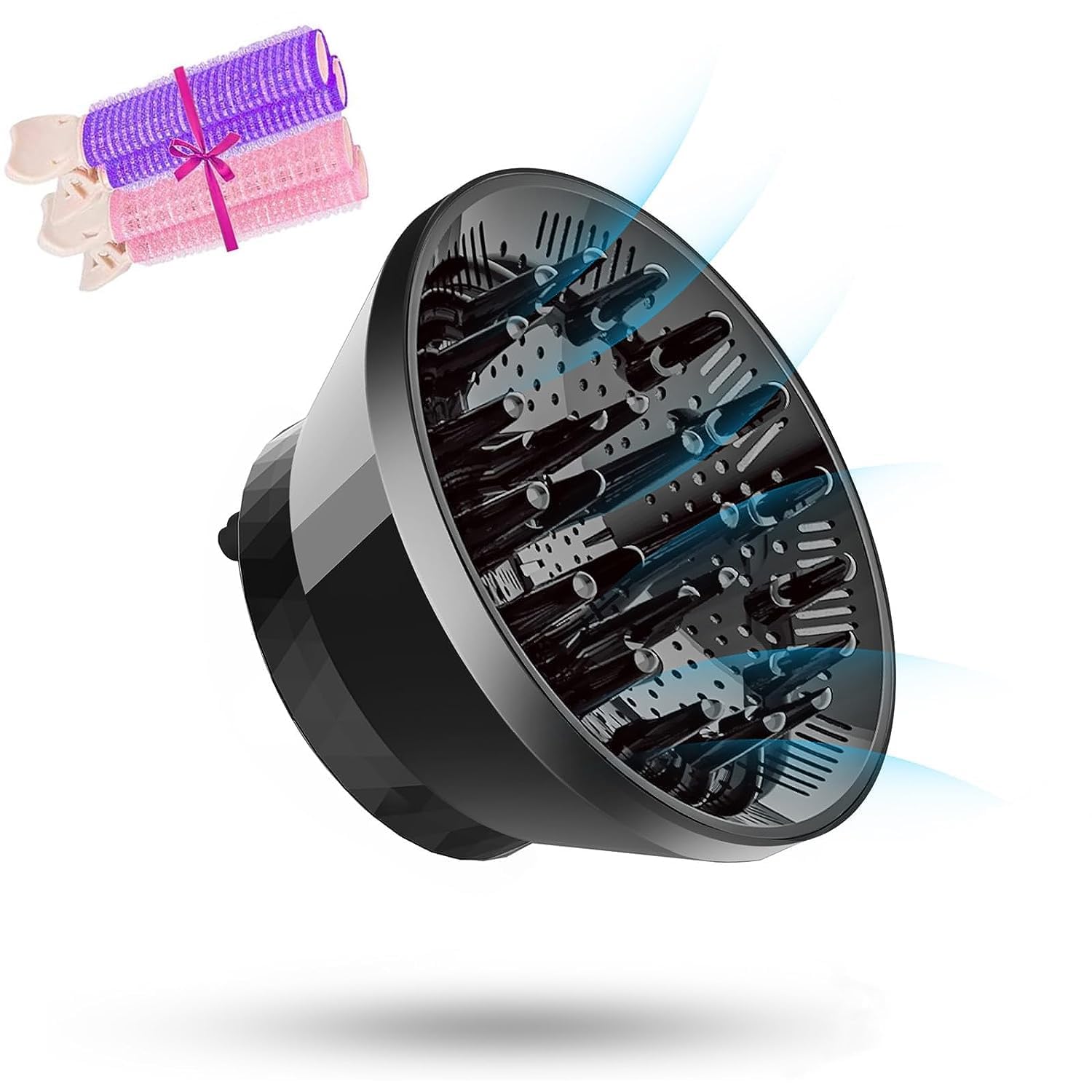 Amazon.com: Diffuser Attachment for Hair Dryer, Hair Diffuser, Hair ...