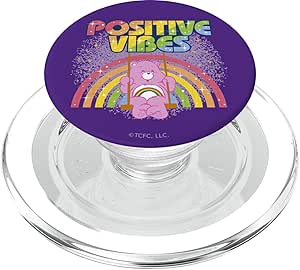 Amazon.com: Care Bears Positive Vibes Rainbow With Cheer Bear ...