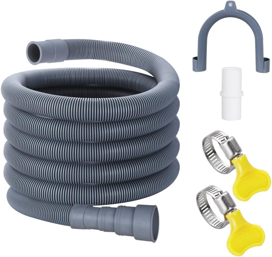 Amazon.com: KASTEWILL Dishwasher Washing Machine Replacement Hoses 6ft ...