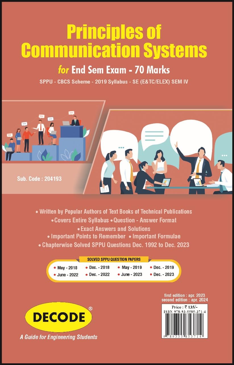 Amazon.in: Buy Principles of Communication Systems for SPPU 19 Course ...