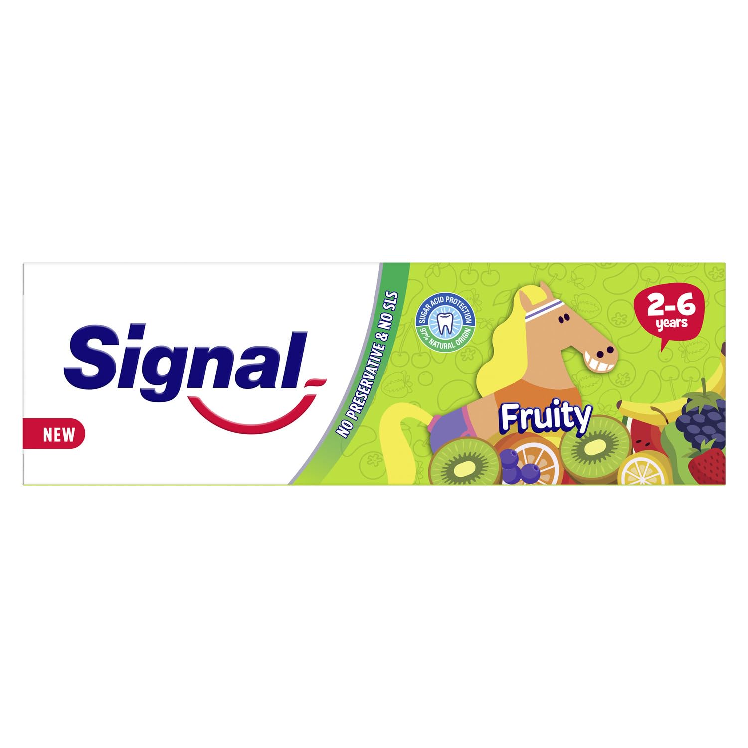 SIGNAL Kids Toothpaste, Fruity, prevents tooth decay & tooth cavity ...
