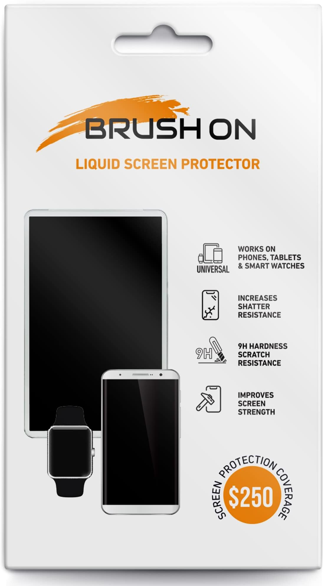 Amazon.com: LUVVITT BRUSH ON Liquid Glass Screen Protector With $250 ...