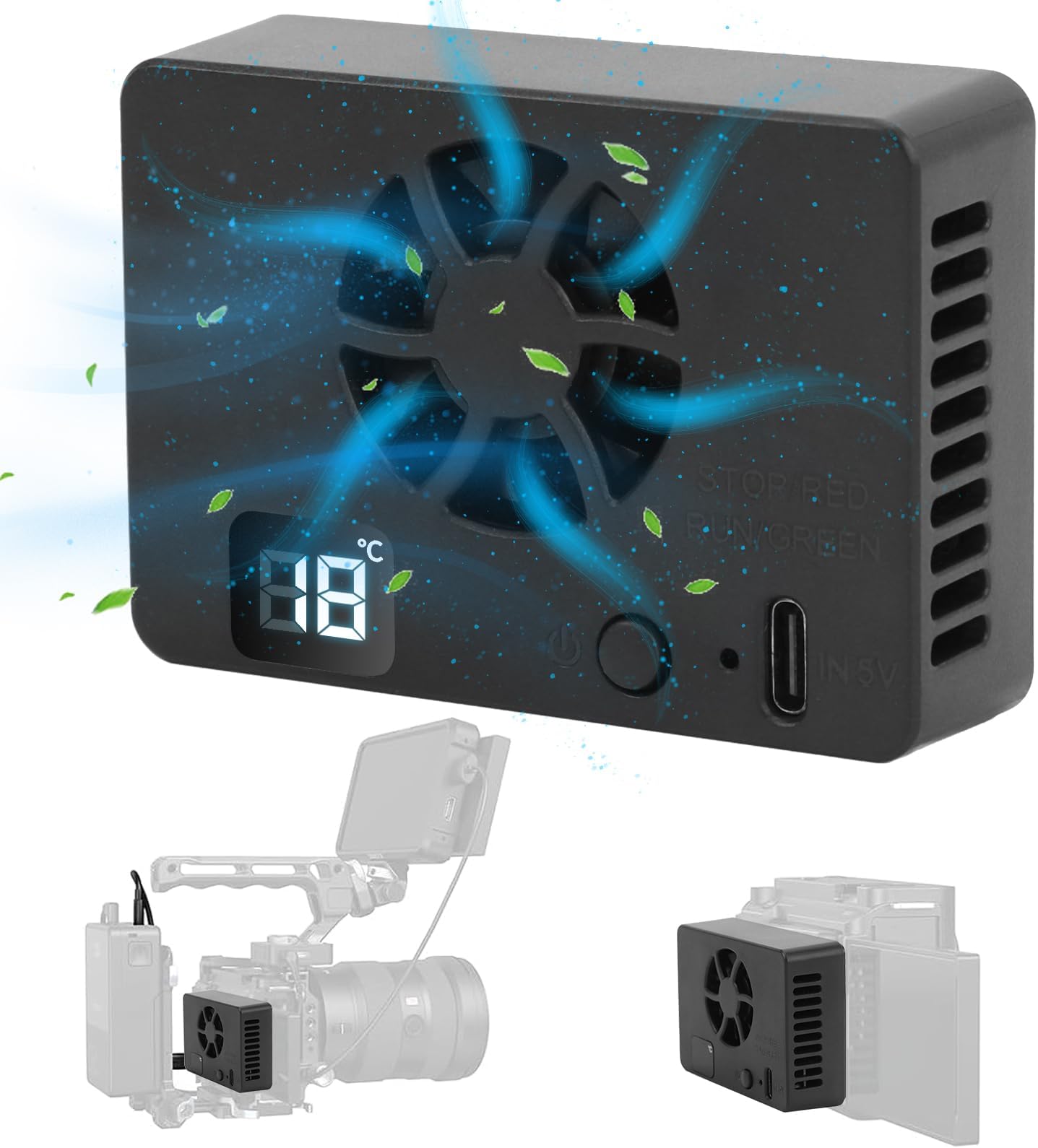 Amazon.com: SmallRig TEC Camera Cooling Fan for Sony Mirrorless Camera ...