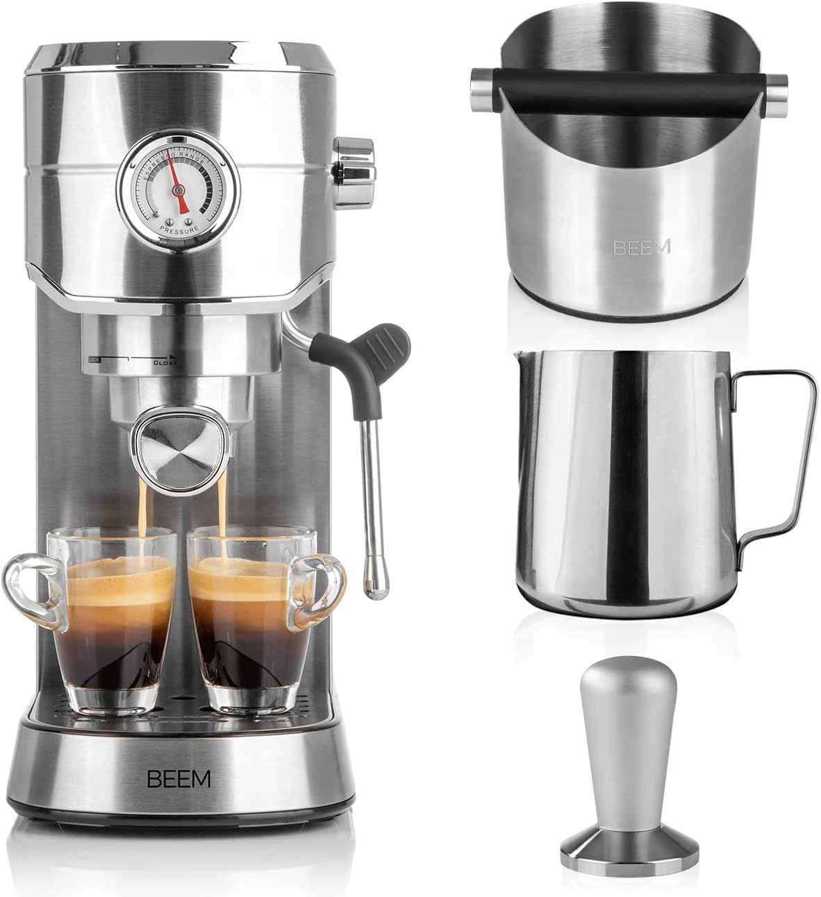 Amazon.de: BEEM ESPRESSO-ULTIMATE BARISTA-SET - XXL mit Espresso ...