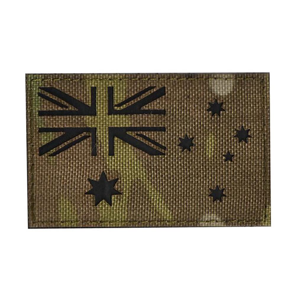 Buy Reflective Australia Flag Patch Infrared IR Australian National ...