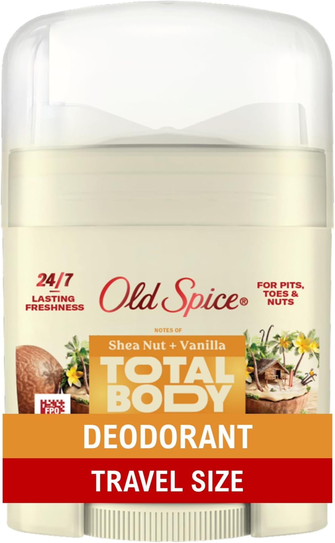 Amazon.com : Old Spice Whole Body Deodorant Stick for Men, Travel Size, Aluminum Free, Vanilla ...