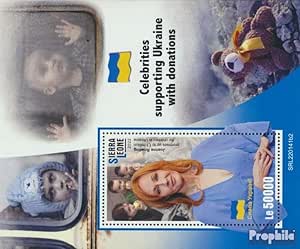 Amazon.com: Sierra Leone Miniature Sheet NEU3 Ukraine unmounted Mint ...