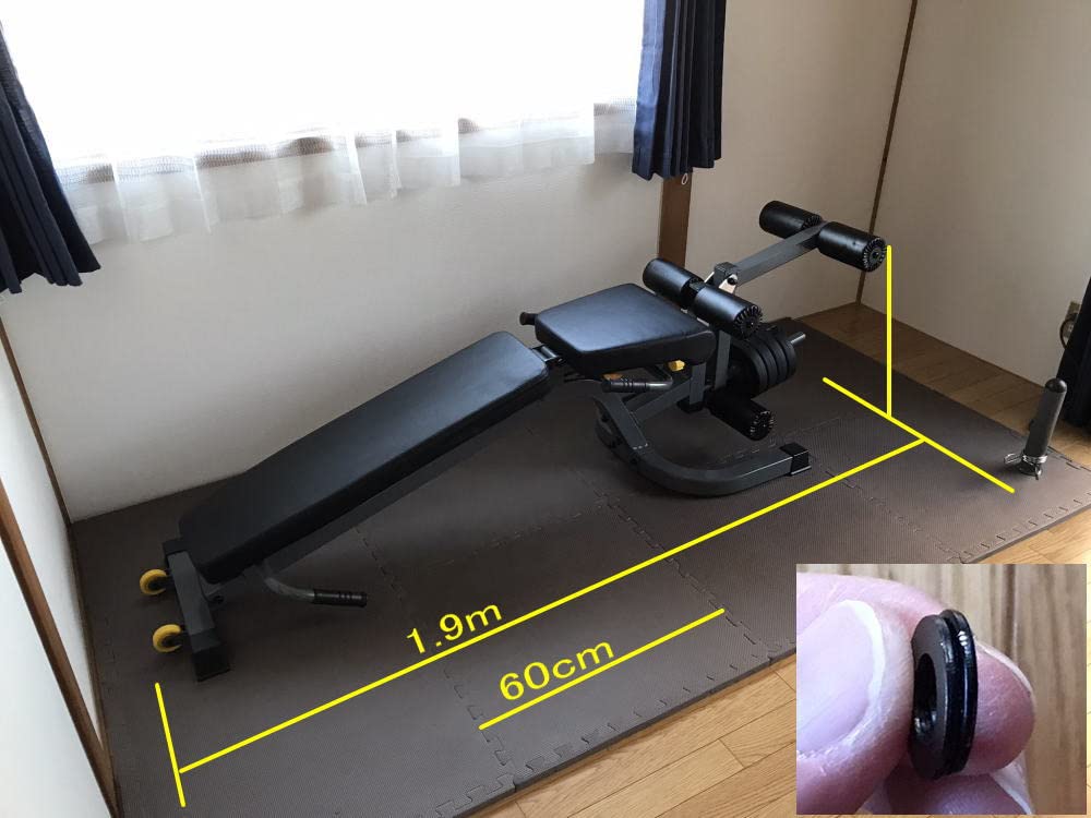 Amazon.co.jp: Bodytech BTS02CM008 Incline Bench, Weight Training Bench ...