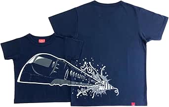 Amazon.co.jp: 日本製 半袖Tシャツ 南海ラピート 30周年×OJICO ユニセックス キッズ レディース メンズ ネイビー 電車 新幹線 特急 【Official】 : ファッション