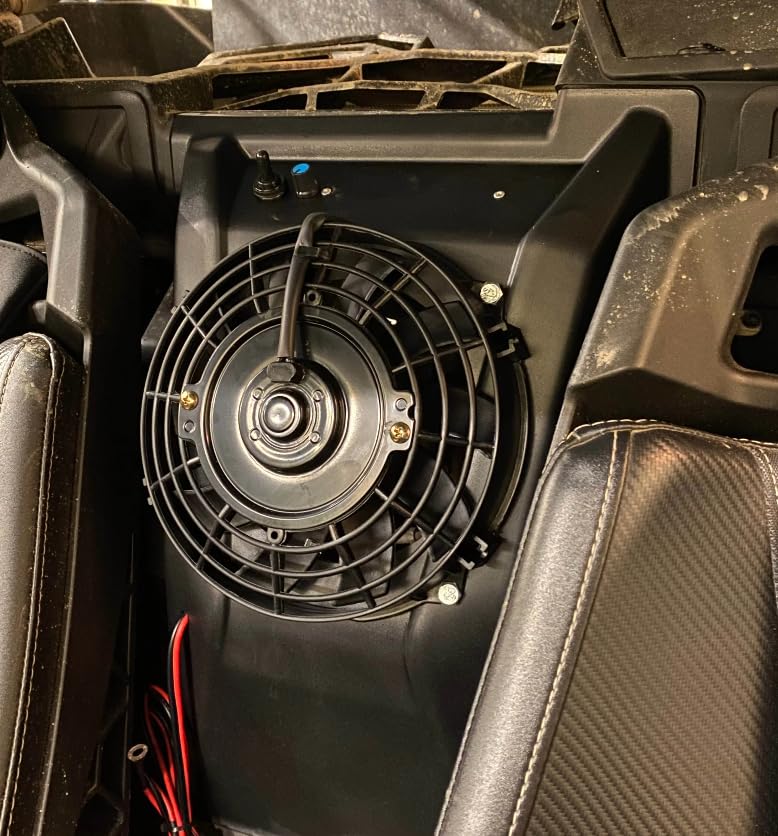 Amazon.com: Can Am Maverick X3 Front Mounted Turbo Heater Black Fan ...
