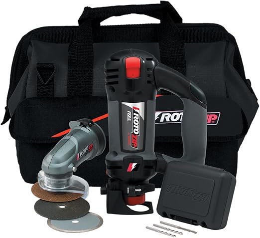 RotoZip RZ05-2100 RZ5 5.0 Amp 30,000 RPM Spiral Saw with 3 Jaw Chuck ...