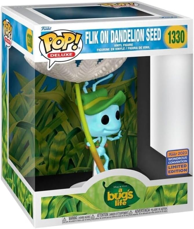 Amazon.com: Funko POP Movies: Wondercon 2023 A Bug's Life Flik on ...