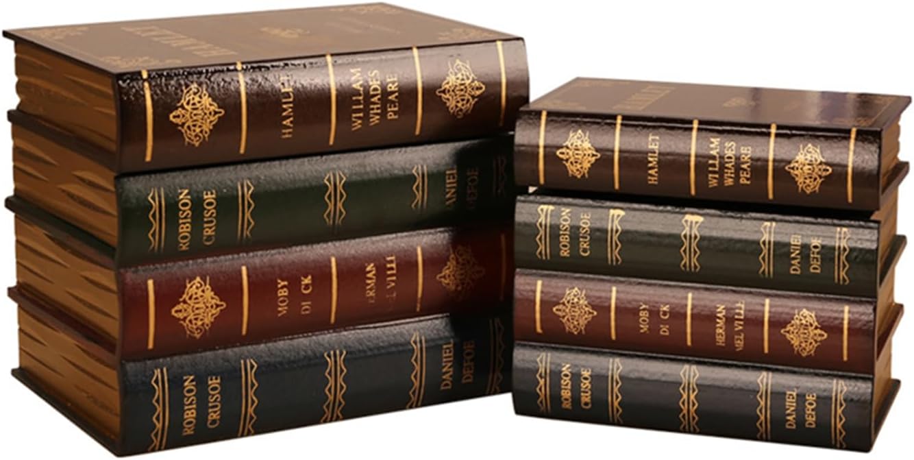 Amazon.com: HAOX Book Safe, European Style Decorative Fake Book ...