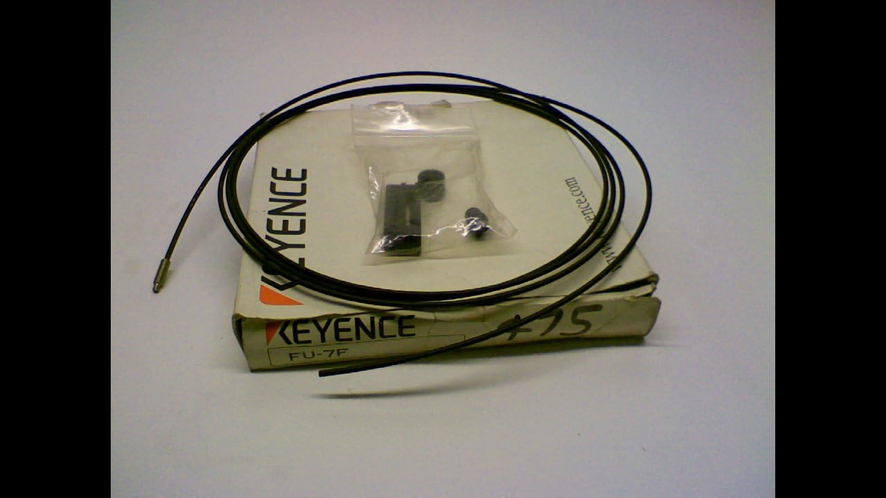Amazon.com: KEYENCE - FU-7F - Fiber optic sensor with 2 meter cable. : Industrial & Scientific