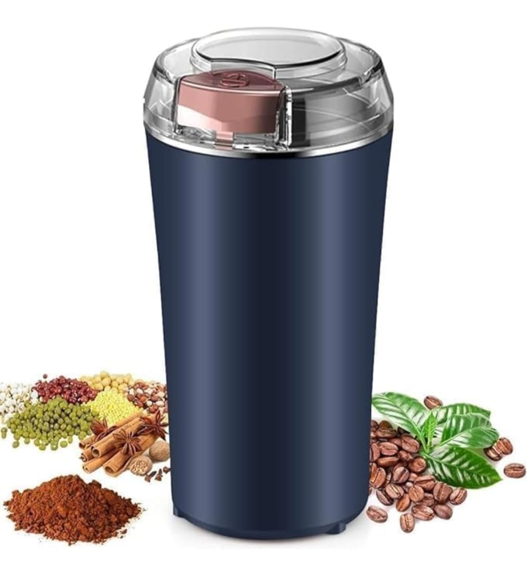 ROMORO Stainless Steel Coffee Mixer Grinder Frenkly Electric Spices ...