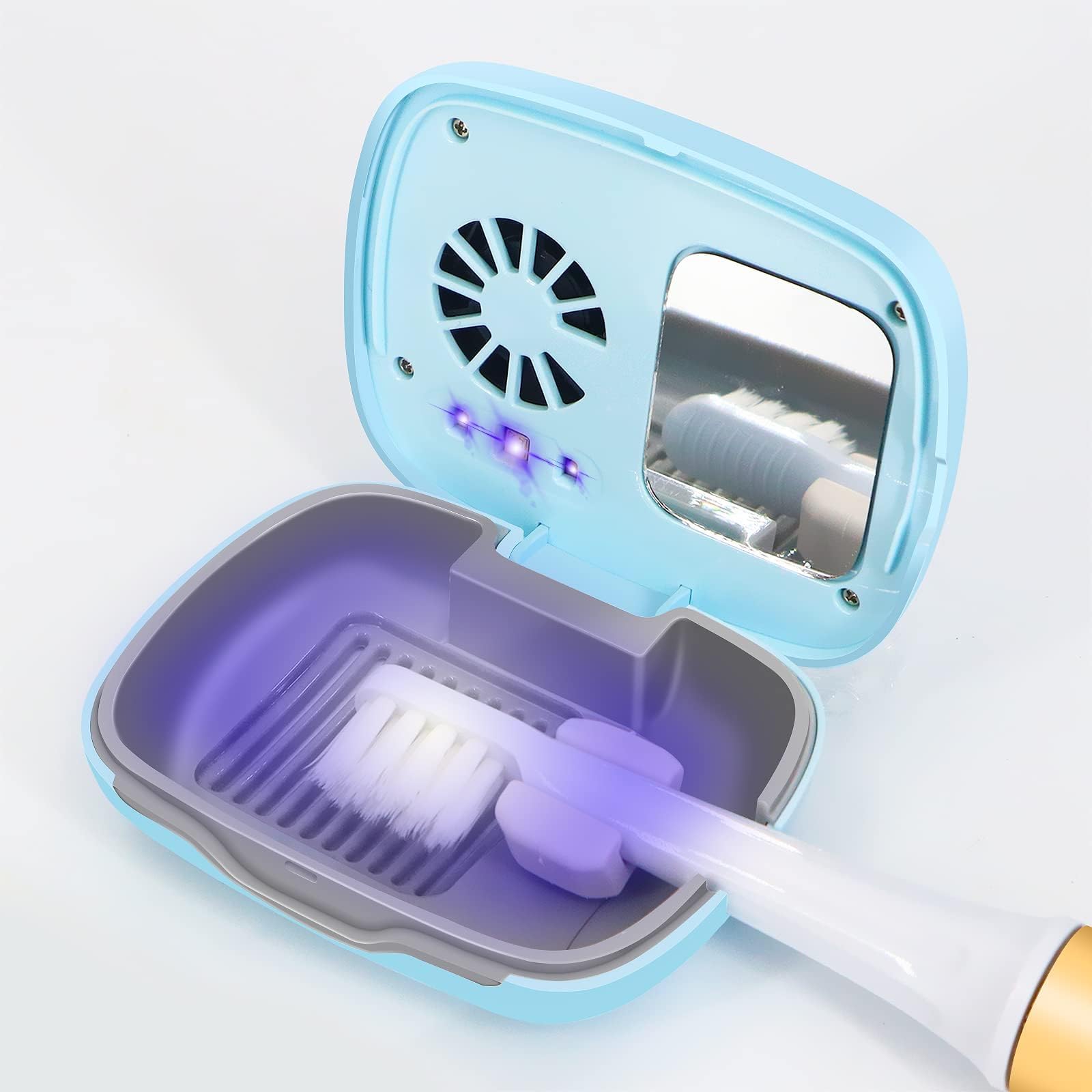 Amazon.com: Toothbrush Sanitizer Case, Simple Operation Portable Small ...