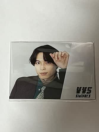 Amazon.co.jp: 松村北斗 オリジナルフォトセット SixTONES VVS 2024 : ホーム＆キッチン