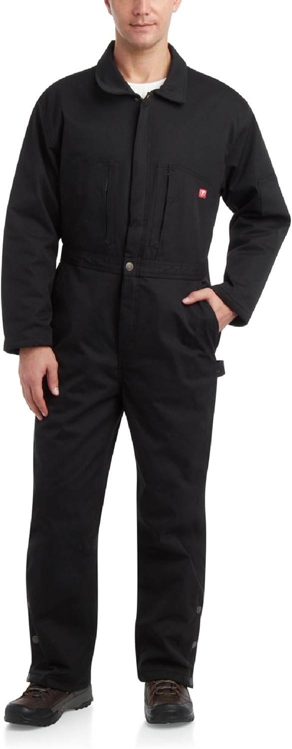 Firestone Men's Coveralls - Water Resistant Twill Long Sleeve Overall ...