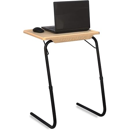 TABLE MAGIC - Pro Extended Work Space Laptop Table Mat Finish Wood ...