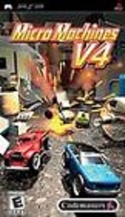 Amazon.com: Micro Machines V4 - Sony PSP : Artist Not Provided: Video Games