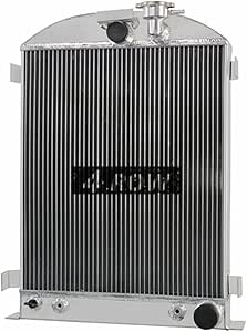 Amazon.com: Cubauto 4 Row Core Racing Cooling Radiator For Ford Model A ...