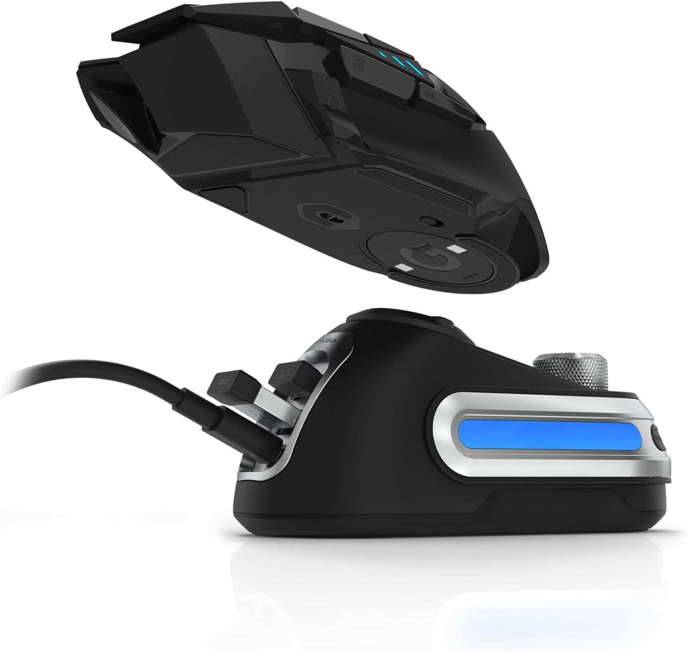 Amazon.com: Fanxoo G-Power Charging Dock for Logitech G502 G502X Plus ...