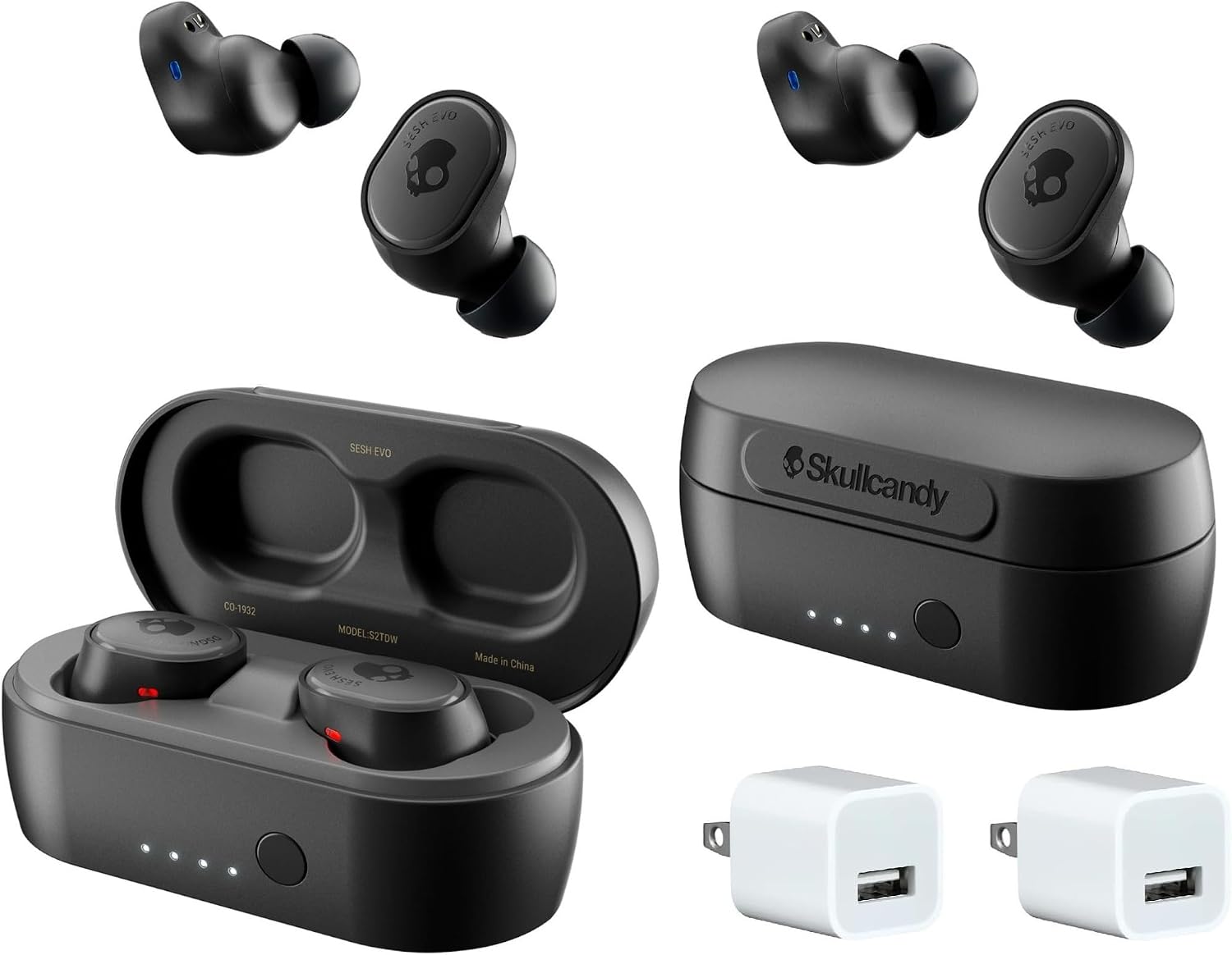 Amazon.com: Skullcandy Sesh Evo True Wireless Earbuds - 2 Pack Value ...