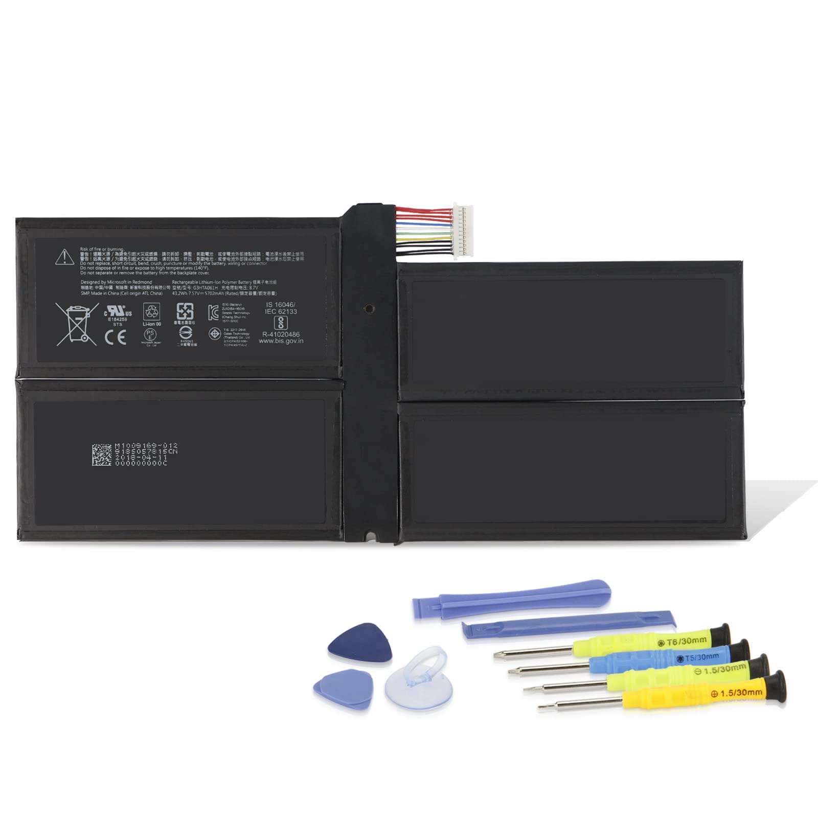 Amazon.com: DYNM03 G3HTA061H Laptop Battery for Microsoft Surface Pro 7 ...