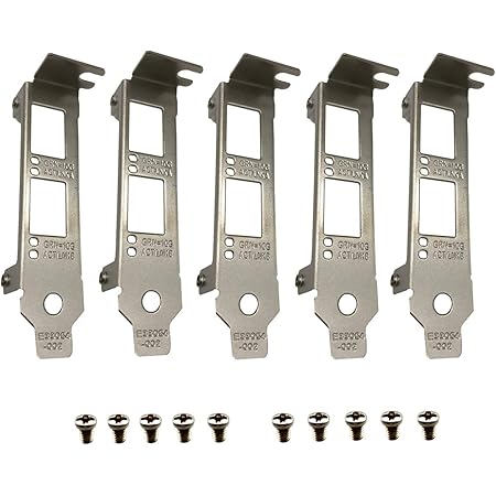Amazon.com: BestParts 5pcs Generic Low Profile Brackets for Intel X540 ...