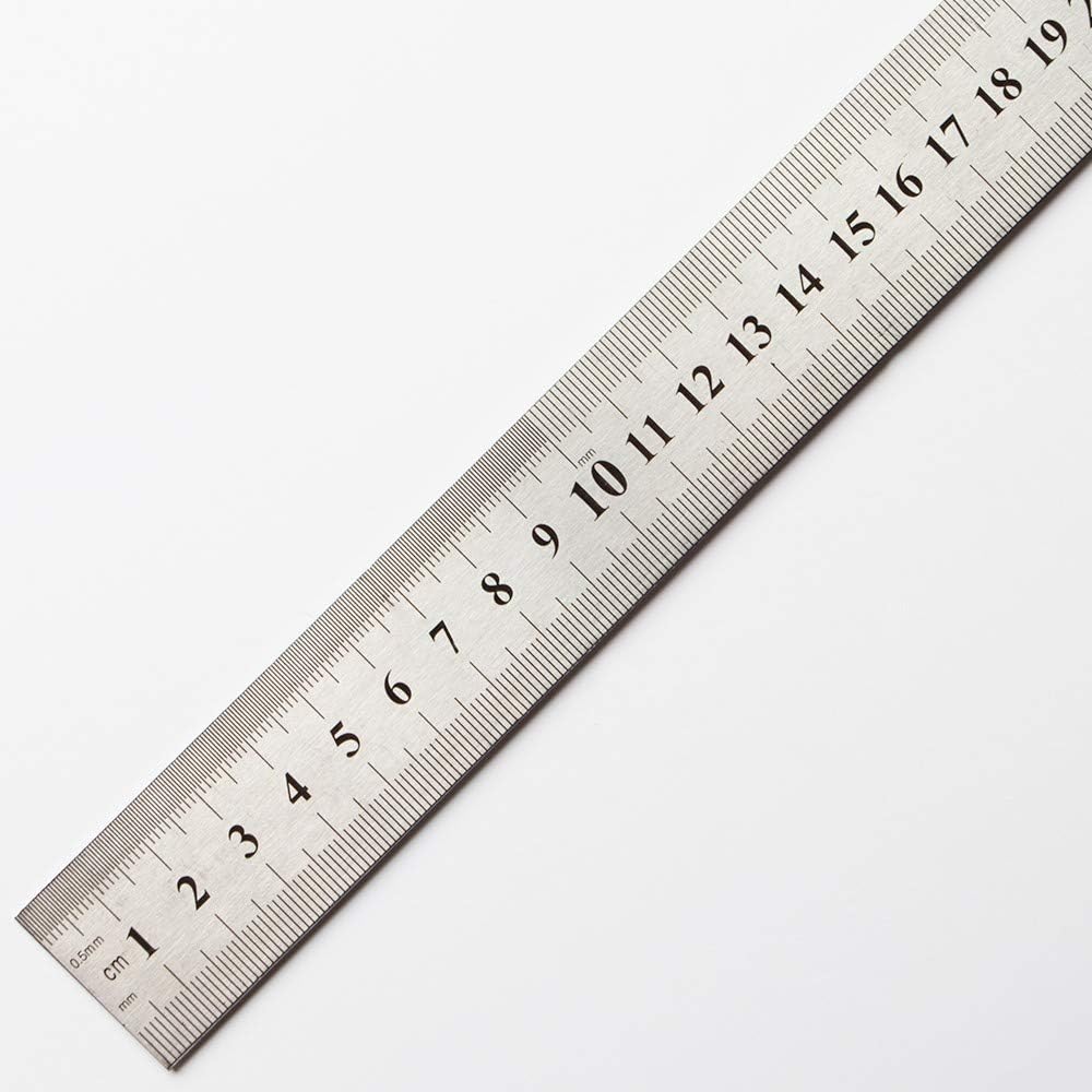 Qatalitic Stainless Steel Scale/Ruler 1 Meter (100 cm / 40 inch) (1 PC ...