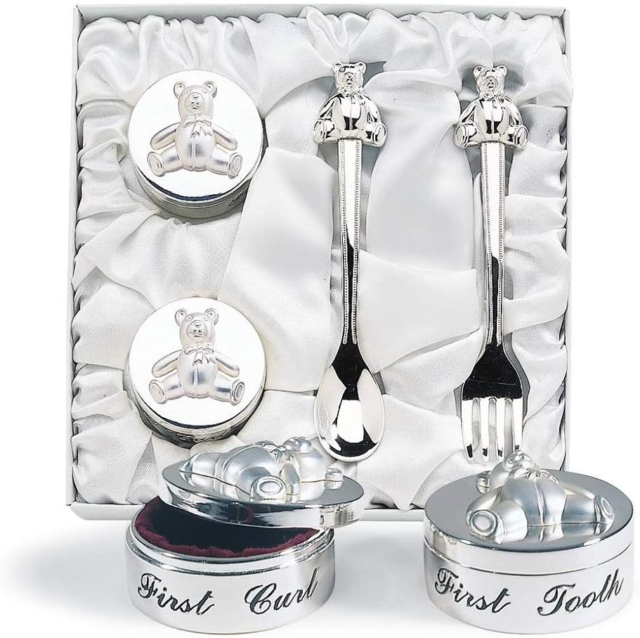 Amazon.com : Krysaliis .925 Sterling Silver Tooth Fairy Keepsake Box ...