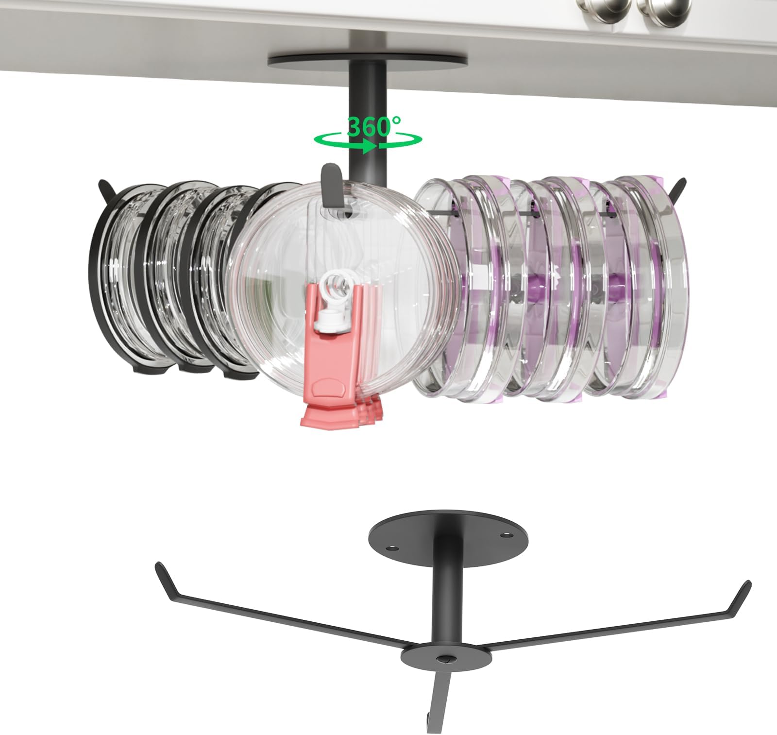 Amazon.com - Elgood for Stanley Cup Accessories Tumbler Lid Organizer ...