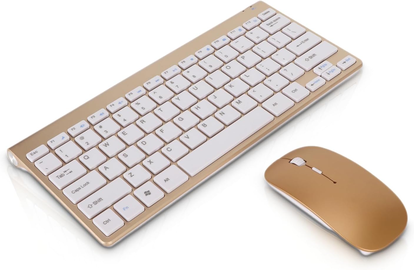 Amazon.com: Keyboard Mouse Combo, Silent Ultra Thin Full Sized ...