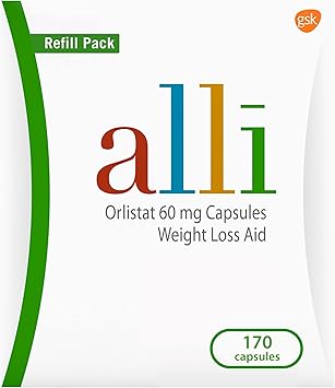 Amazon.com: alli Diet Weight Loss Supplement Pills, Orlistat 60mg ...