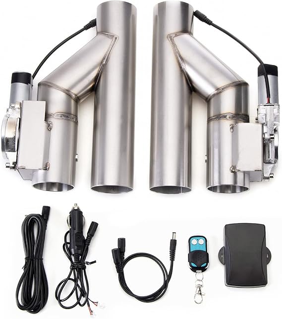 Amazon.com: Stainless Steel 2.5 Inch Exhaust Y Pipe 2pcs : Automotive