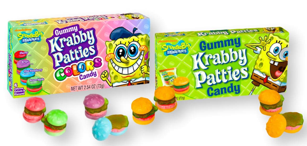 Colorful Krabby Patty