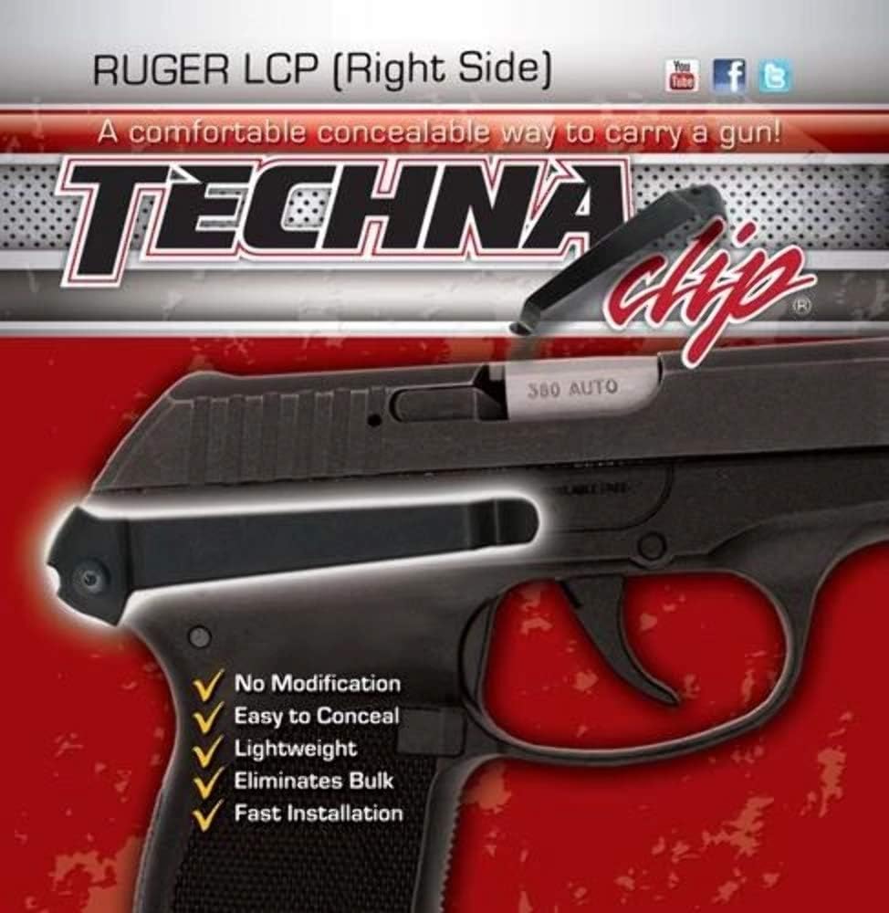 Amazon.co.jp: Techna Clip - Ruger LCP .380 ACPピストル(右側)に対応 : ホビー